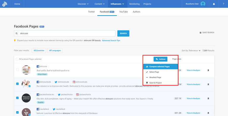 Introducing Facebook Page Analyzer And Facebook Pages | BuzzSumo.com