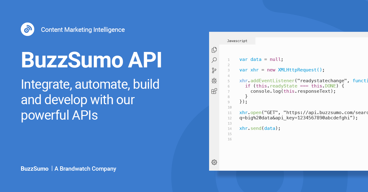 BuzzSumo | Automate Your Marketing With BuzzSumo's API